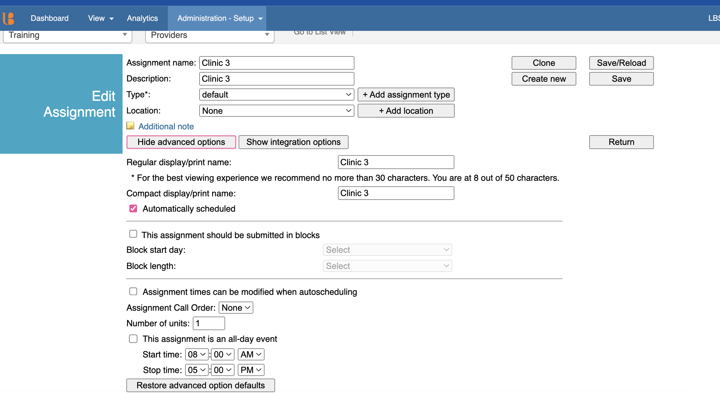 Adding Assignments – Lightning Bolt
