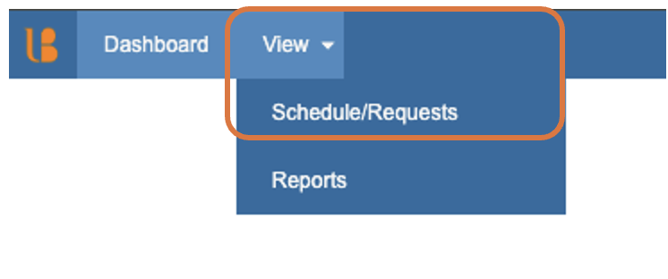 How do I view my schedule? – Lightning Bolt