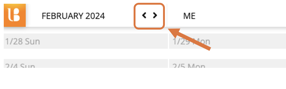 How do I navigate the schedule? – Lightning Bolt