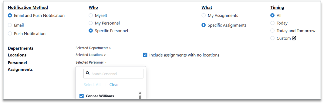 Custom Notifications – Lightning Bolt