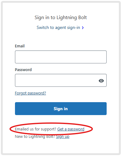 How to Log In to the Customer Portal for the First Time – Lightning Bolt